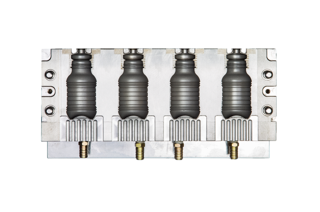4-Cavity Extrusion Blow Mold - machine