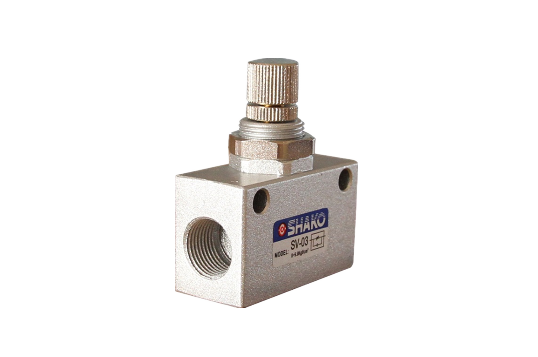 One-way Throttle Valve - machine
