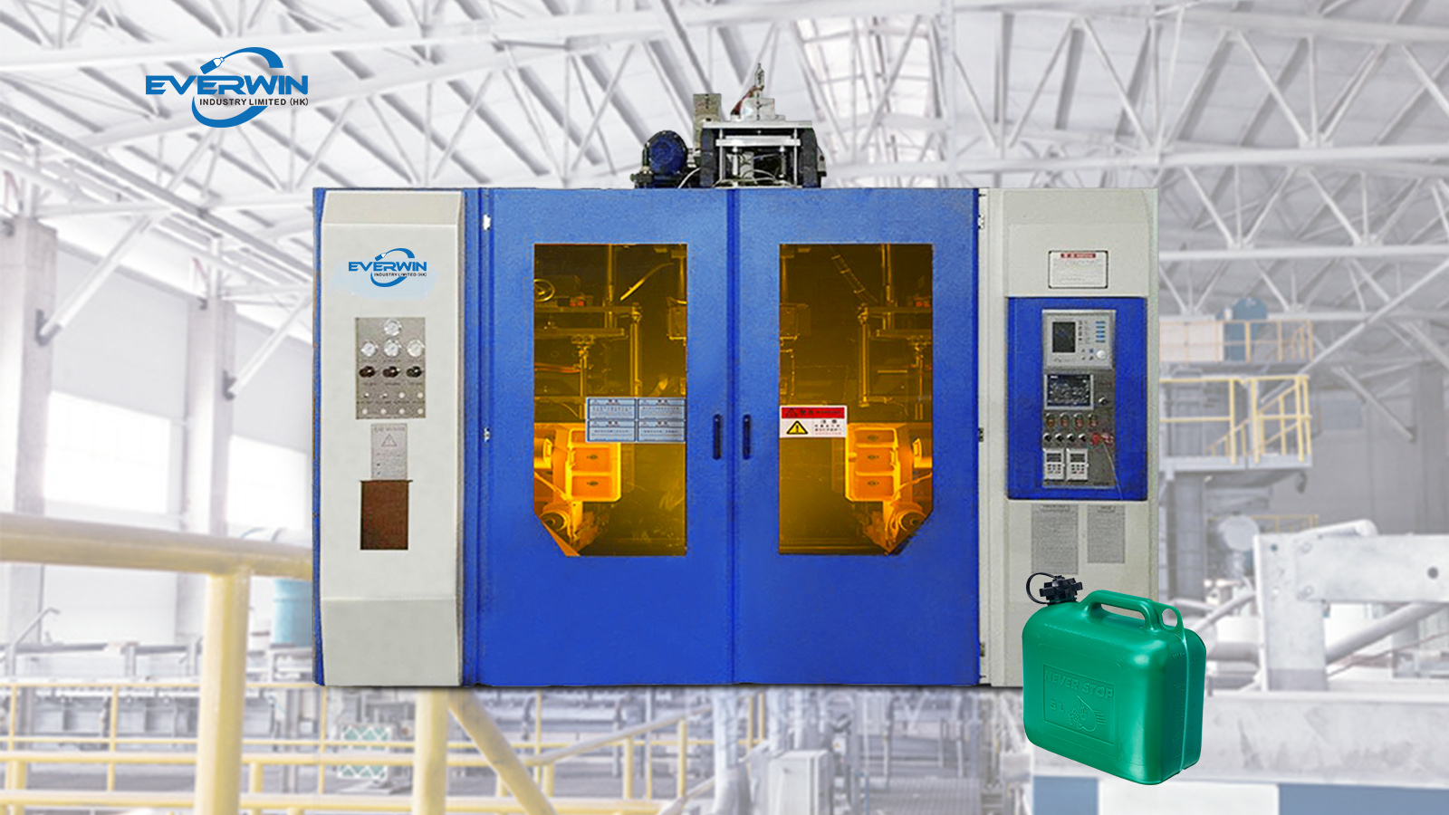 10L~25L Jerrican Extrusion Blow Molding Machine - machine